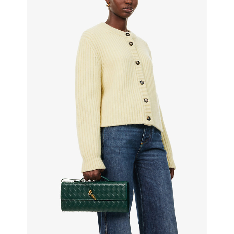 BOTTEGA VENETA Andiamo Leather Clutch